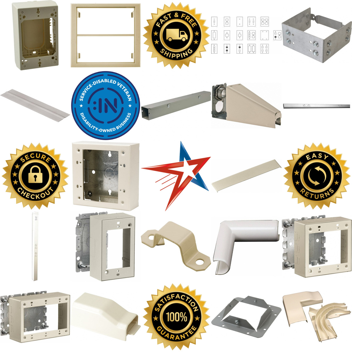 Wire Management - Raceways & Fittings - GoVets