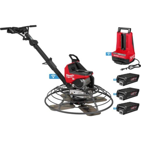 Cordless Walk-Behind Trowels, Trowel Type: Walker MXF336-3HD