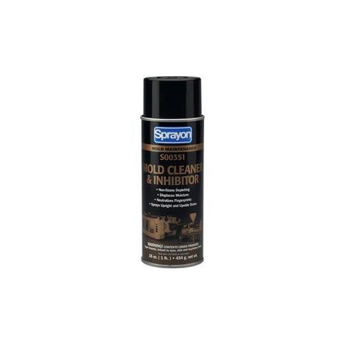 Sprayon MR351 Mold Cleaner 16 oz. Aerosol Can - s00351000