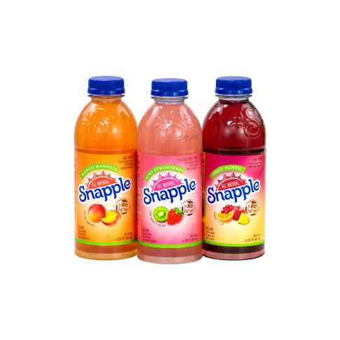 SNAPPLE All Natural Juice Drink Variety Pack 20 fl 22000813