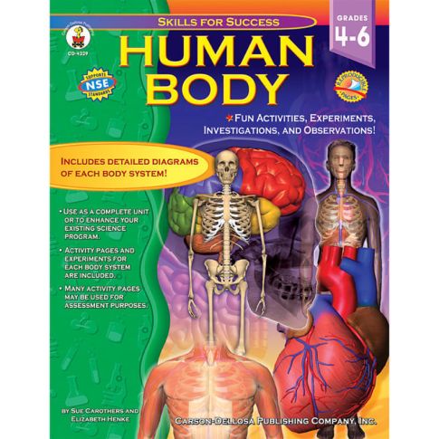 Carson-Dellosa Skills For Success Book, Human Body: 4329