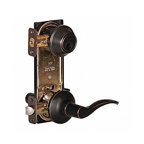 Lever Lockset Mechanical Cylindrical QGI230C716L8LC55