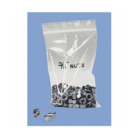 Reclosable Poly Bag Standard PK100 5ZW44
