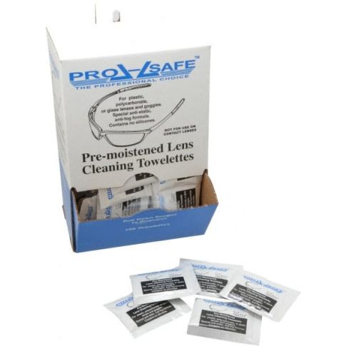 Silicone Free Lens Cleaning Towelettes: Anti-Fog, LCTM