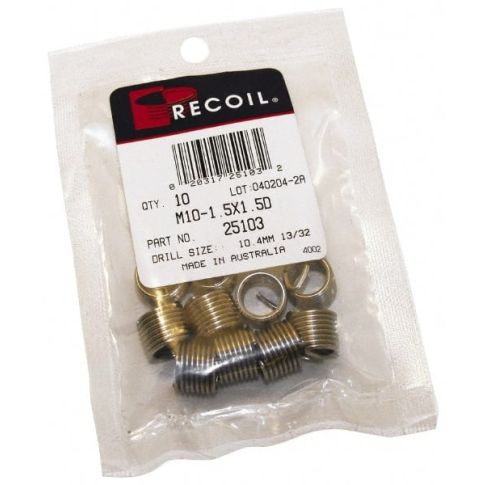 Screw-Locking Insert: Stainless Steel, 1/2-20 24084L-PKT5