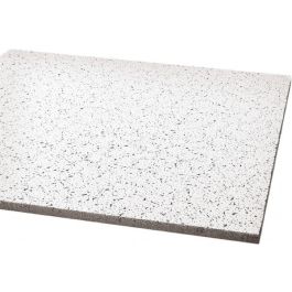 CORTEGA 24 in x 24 in Ceiling Tile, White BP770N