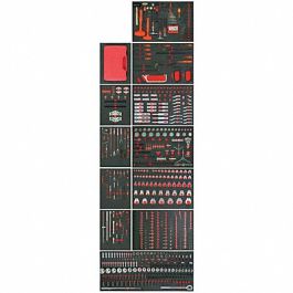 Master Tool Set 1 046 PCS Easy Grip JCS-1046TF